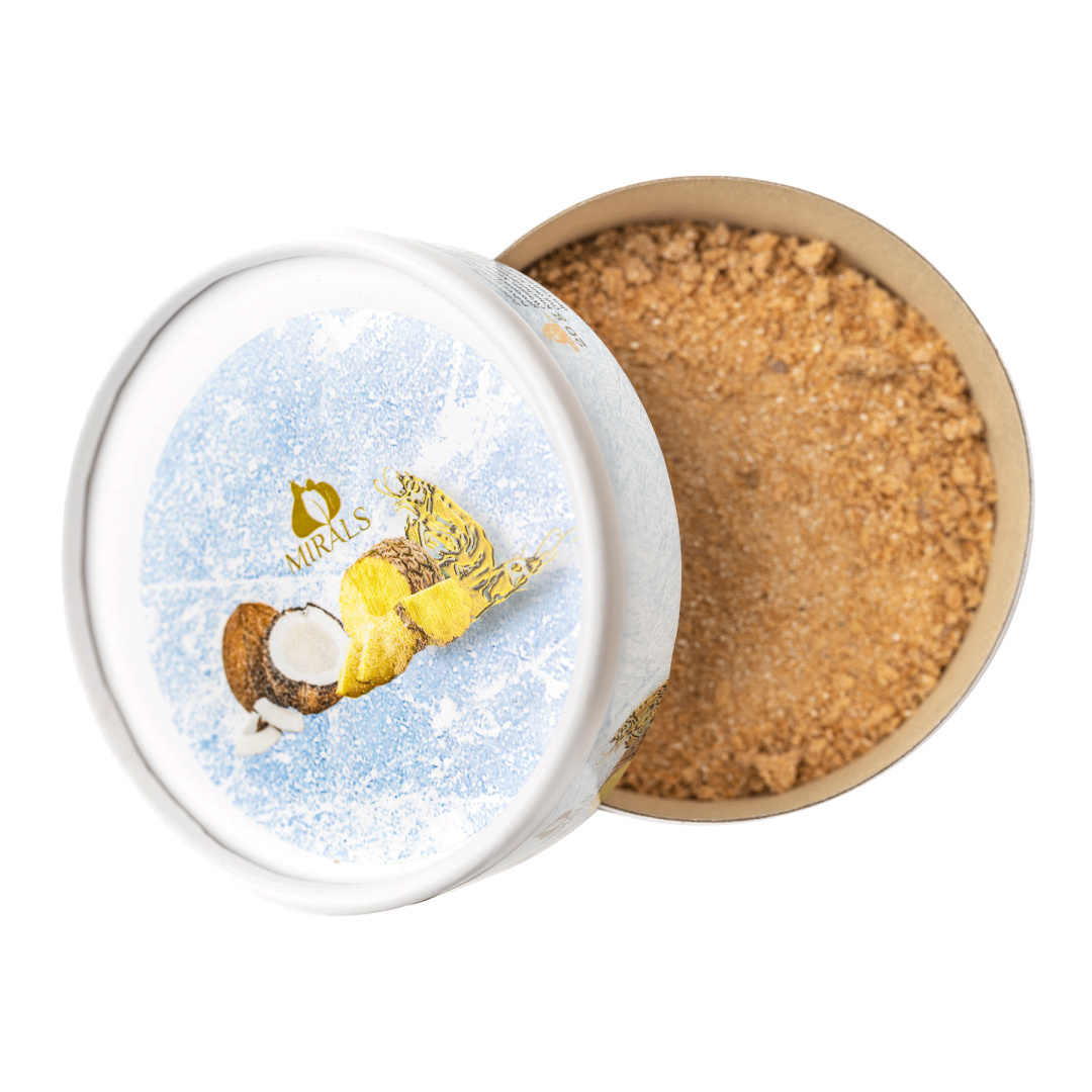 MIRALS Garnelensorbet - krewetki z ananasem, kokosem i żurawiną - lody dla psa (20g) > MIRALS